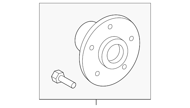 2005-2015 Toyota Tacoma Front Hub 43502-04112 | Toyota Parts Center