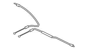 447-420-06-85 - Park Brake Cable 2016-2023 Mercedes-Benz Metris ...