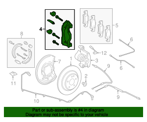447-420-03-15 - Caliper Mount 2016-2020 Mercedes-Benz Metris | Mercedes ...