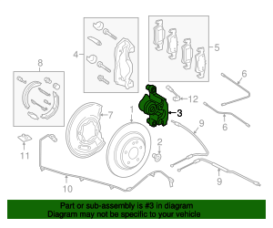 447420800080 - Caliper 2016-2023 Mercedes-Benz Metris | Mercedes-Benz ...