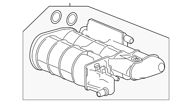 17011-T2A-A01 - Vapor Canister 2013-2017 Honda Accord | AutoNation Parts
