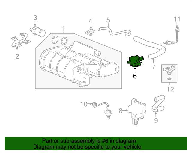 2013-2017 Honda Accord Box 17743-T2A-A01 | OEM Parts Online
