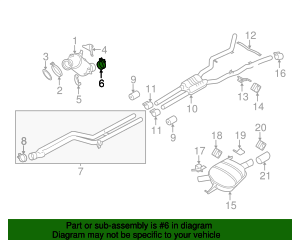 2010-2019 BMW Muffler clamp 18-30-8-637-404 | AutoNationParts.com