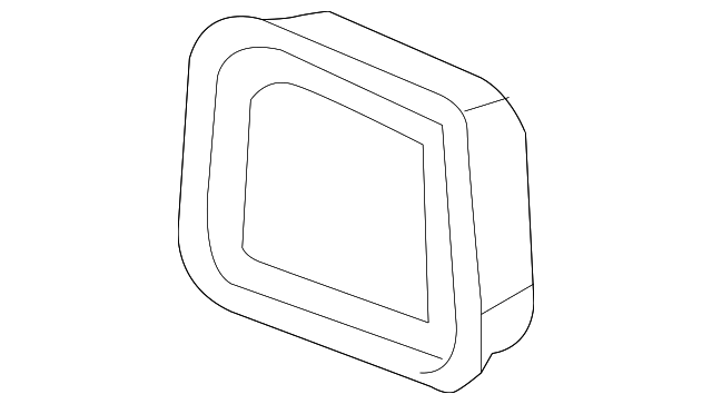 2014-2019 Cadillac Driver Side Windshield Garnish Molding Insulator ...