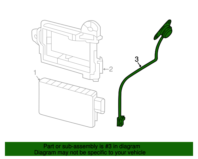 2015-2024 Nissan Murano Indicator 26670-5AA0A | Temecula Nissan Parts
