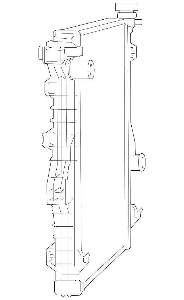 2019-2023 Ram 3500 Radiator 68322492aa | TascaParts.com