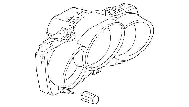 2013-2016 Porsche Cluster Assembly 981-641-981-72-C9A | Porsche Marin