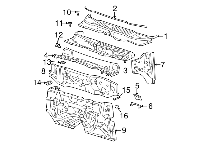 55351142AF - Bracket - 2001-2009 Dodge | Mopar Parts Canada