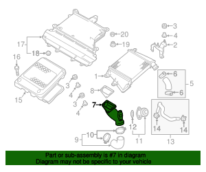 L3K9-13-241B - Vacuum Hose - 2007-2013 Mazda | Mazda Parts Factor