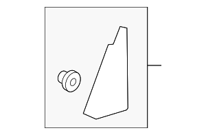 OEM 2012-2016 Honda CR-V Side Trim 72458-T0G-A01 | Honda Automotive Parts