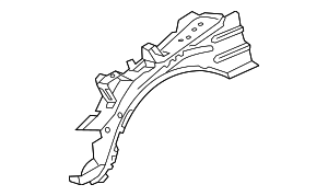 84425603 GM Passenger Side Front Compartment Upper Side Rail | GM Parts ...