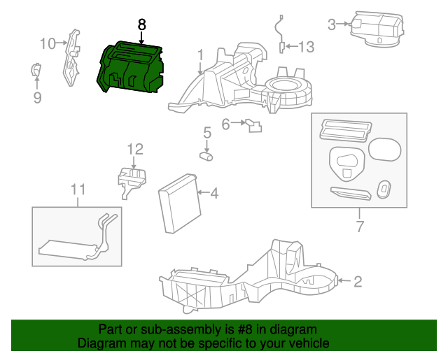 2007-2012 Mopar Distribution Box 68004022AA | Mopar Parts Canada