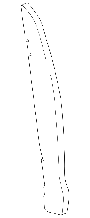 2015-2019 Cadillac ATS Passenger Side Front Fender Insulator 22968377 ...