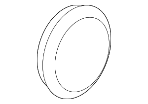 2011-2025 GM Front Axle Hub Cap 25807436 GM | GMPartsDirect.com