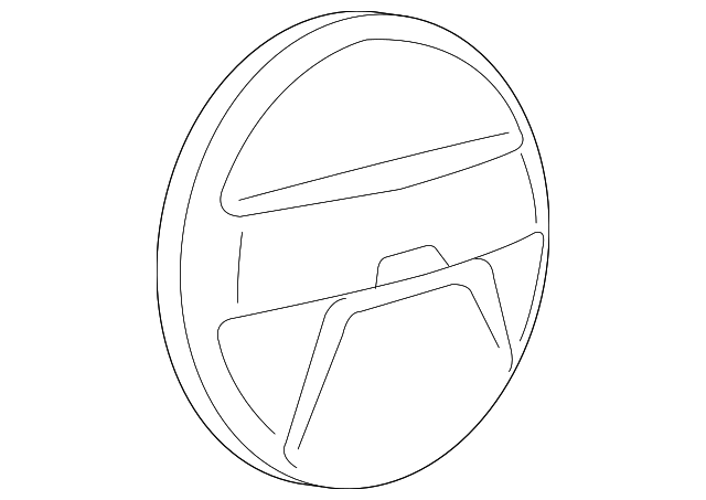 2011-2014 Toyota FJ Cruiser Spare Cover 64771-35032 | Toyota Parts