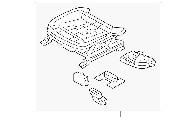 88500-4UAE0 - Seat Adjuster 2014-2016 Kia Optima | Kia.Parts Store