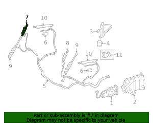 Genuine OEM Hydraulic Cylinder | 217-800-31-00 | Fits Select 2017-2023 ...