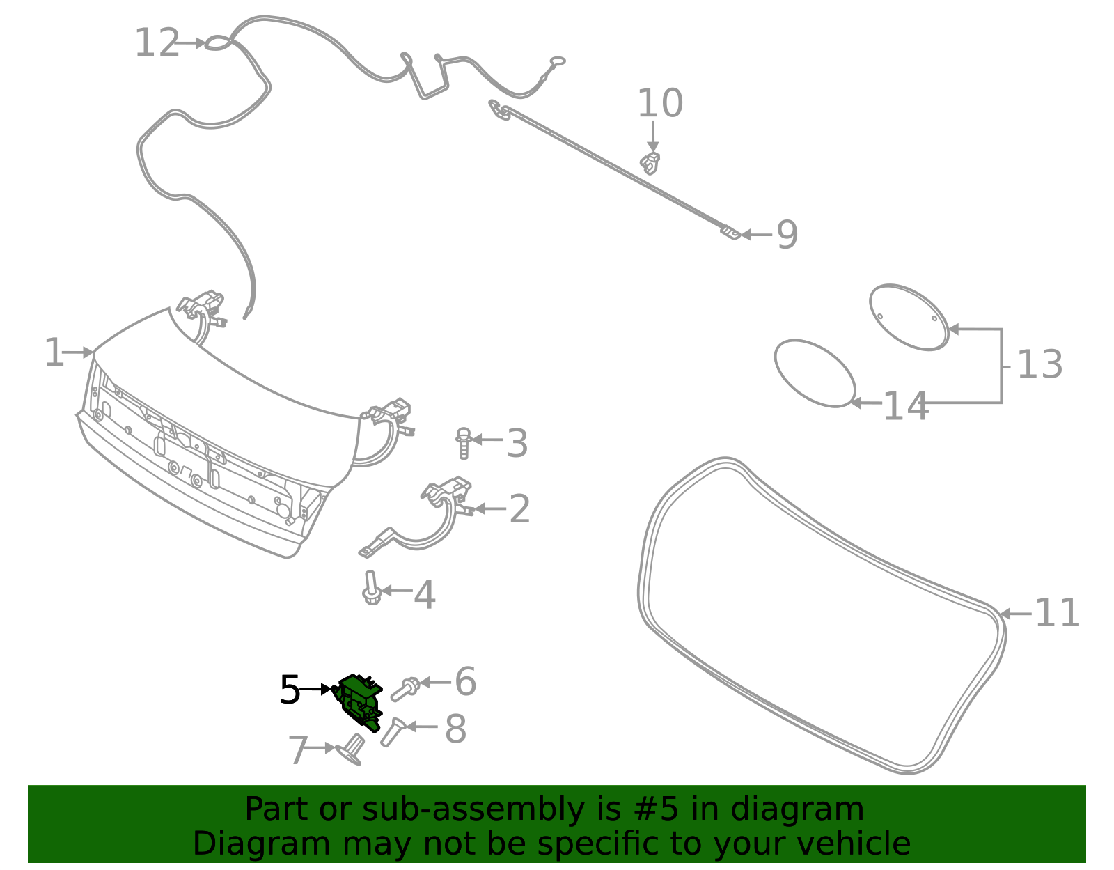 2020-2023 Hyundai Sonata Lock Actuator 81230-L0000 | Hyundai Wholesale ...