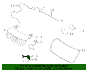 81230-G9001 - Latch Assembly 2020-2023 Hyundai Sonata | AutoNationParts.com