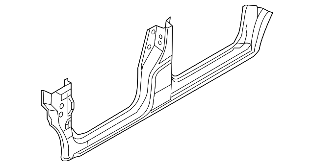 2013-2021 Nissan NV200 Outer Rocker Panel - Passenger Side (RH) G6410 ...