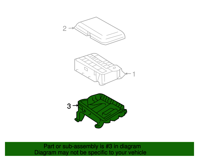 2007-2020 Toyota Lower Cover 82663-0C060 | Toyota Parts Center