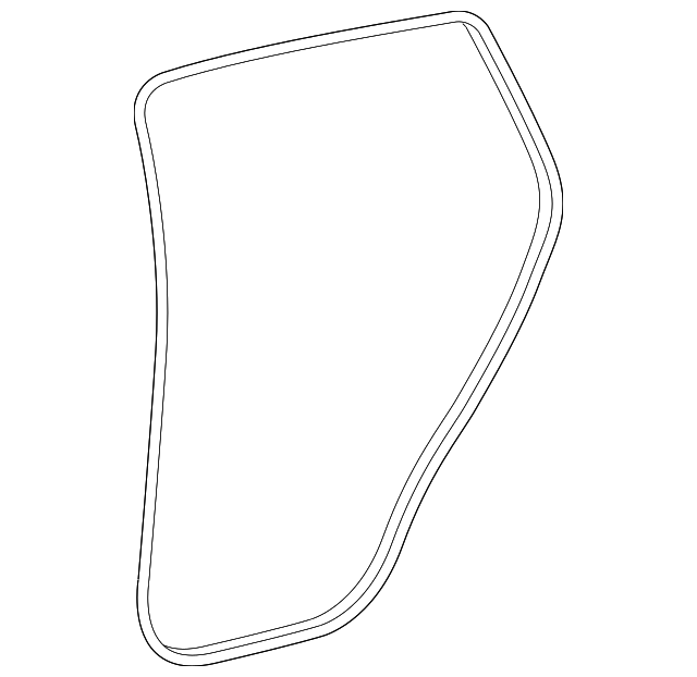62331-0R060 - Surround Weather-Strip - 2019-2023 Toyota | OEM Genuine ...