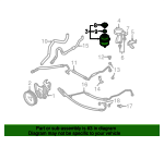 Genuine BMW 32-41-6-782-538 | Power Steering Pump Reservoir | FREE ...