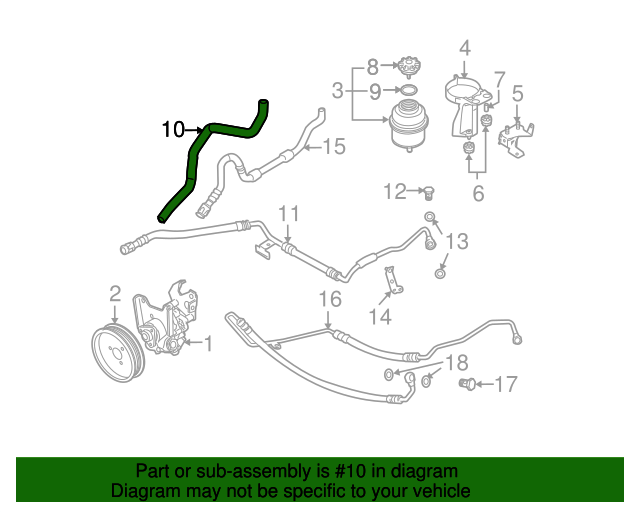 Genuine BMW 32-41-6-761-486 | Suction Hose | FREE Shipping on Most ...
