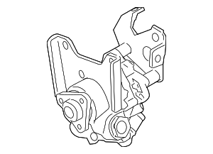 32416766190 - 2004-2005 BMW Power Steering Pump (32-41-6-766-190) | BMW ...