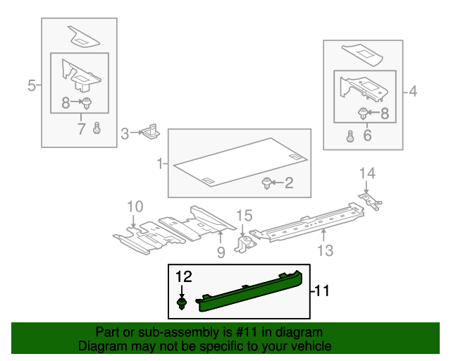 58574-35040-C0 - Sill Plate - 2010-2020 Toyota 4Runner | Lithia Toyota ...