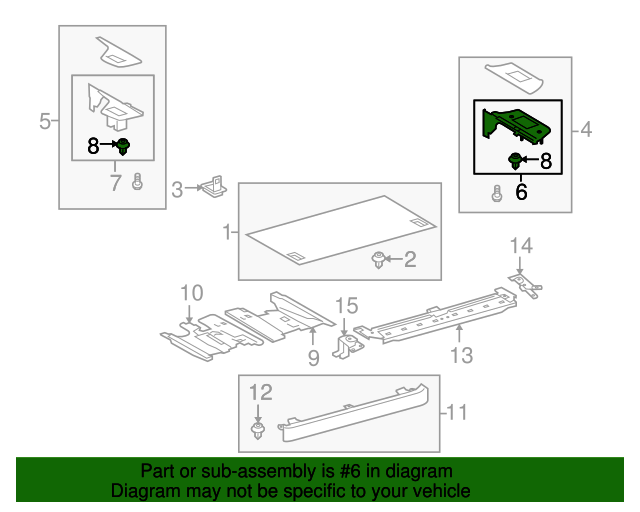 58406-35010-C0 - Bracket - 2010-2020 Toyota 4Runner | Lithia Toyota Parts