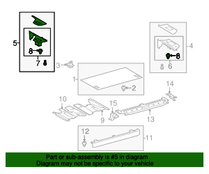 58418-35010-C0 - Storage Compartment - 2010-2022 Toyota 4Runner | OEM ...