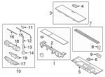 Ford FL1Z-78116A76-AB - Handle - 2015-2017 Ford | OEM Ford Parts ...