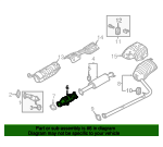 2011-2014 Hyundai Sonata Catalytic Converter 28950-2G420 | OEM Parts Online
