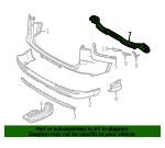 86631-R0000 - Impact Bar 2022-2024 Kia Carnival | Kia.Parts Store