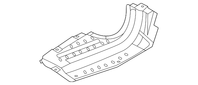 86675-R0000 - Bumper Splash Shield 2022-2025 Kia Carnival | Kia.Parts Store