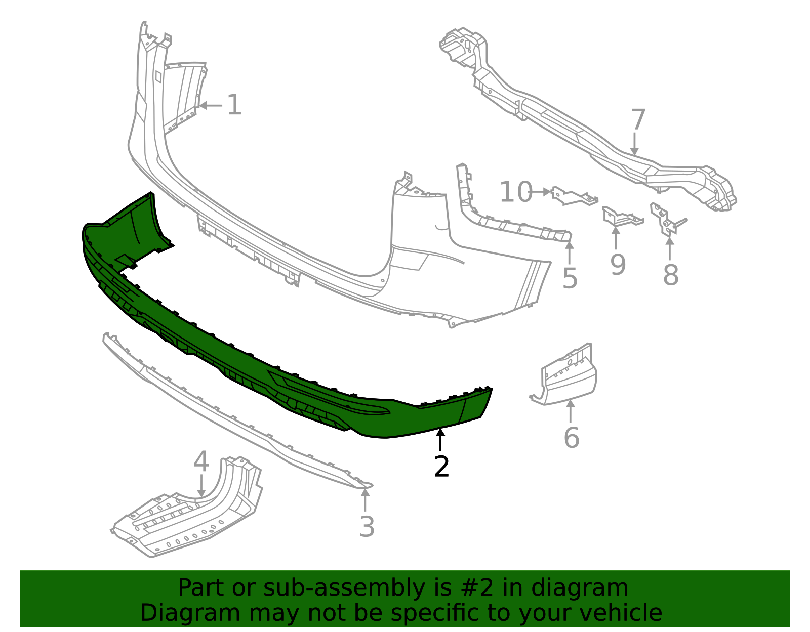 86650 R0000 - Lower Cover 2022-2024 Kia Carnival | Kia.Parts Store