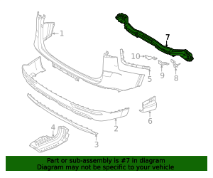 2022-2024 Kia Carnival Impact Bar 86631-R0000 | OEM Parts Online