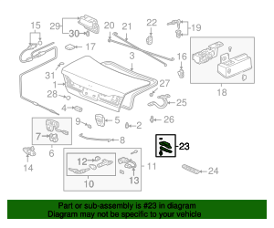 1998-2012 Honda Accord Dynamic Damper 74899-S84-A01 | OEM Parts Online
