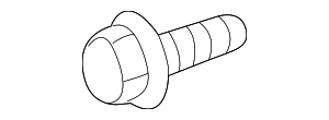 1993-2006 Mercedes-Benz Rocker Molding Screw 201-990-05-36 | MB OEM Parts