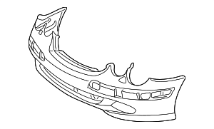 2003-2006 Mercedes-Benz Bumper Cover 215-885-06-25-9999 | MB OEM Parts