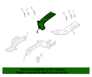 2007-2009 Kia Amanti Upper Cover 29320-3F600 | QuirkParts