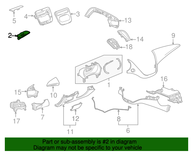 2019-2023 Chevrolet Malibu Dark Atmosphere Forward Collision Alert ...