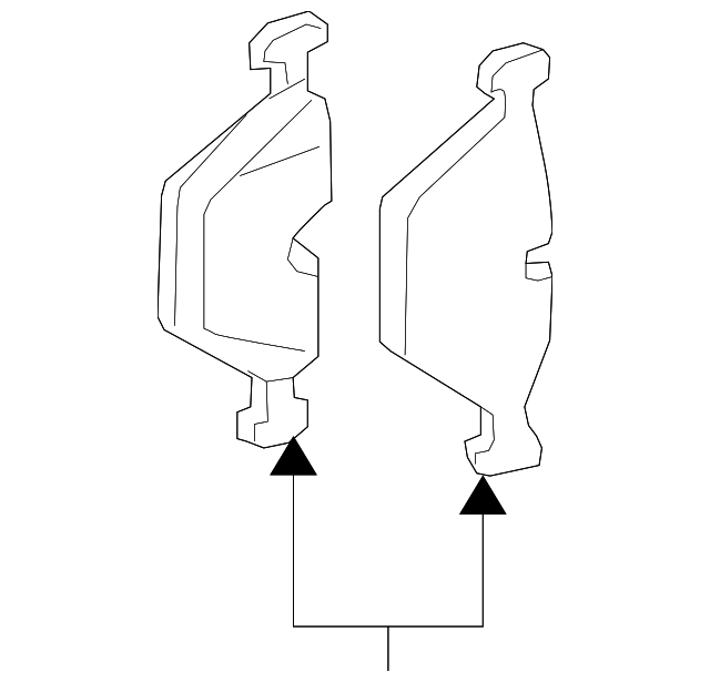 34116794464 - 2010-2019 BMW Disc Brake Pad Set Front (34-11-6-794-464 ...