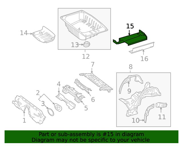 205-610-21-01 - Floor Side 2015-2023 Mercedes-Benz | Mercedes-Benz USA ...