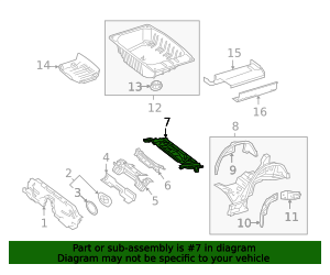 205-610-39-01 - Cross-Member 2015-2023 Mercedes-Benz | Mercedes-Benz ...