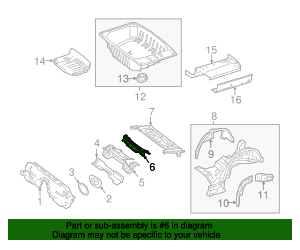 205-610-03-14 - Seat Cross-Member 2015-2020 Mercedes-Benz | Mercedes ...