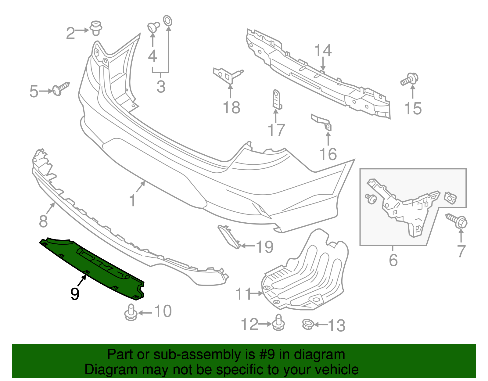 2018-2019 Hyundai Sonata Lower Shield 86697-C2700 | OEM Parts Online