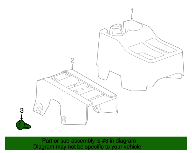 2006-2016 Chevrolet Reinforcement Bolt 11561673 | GMPartsDirect.com