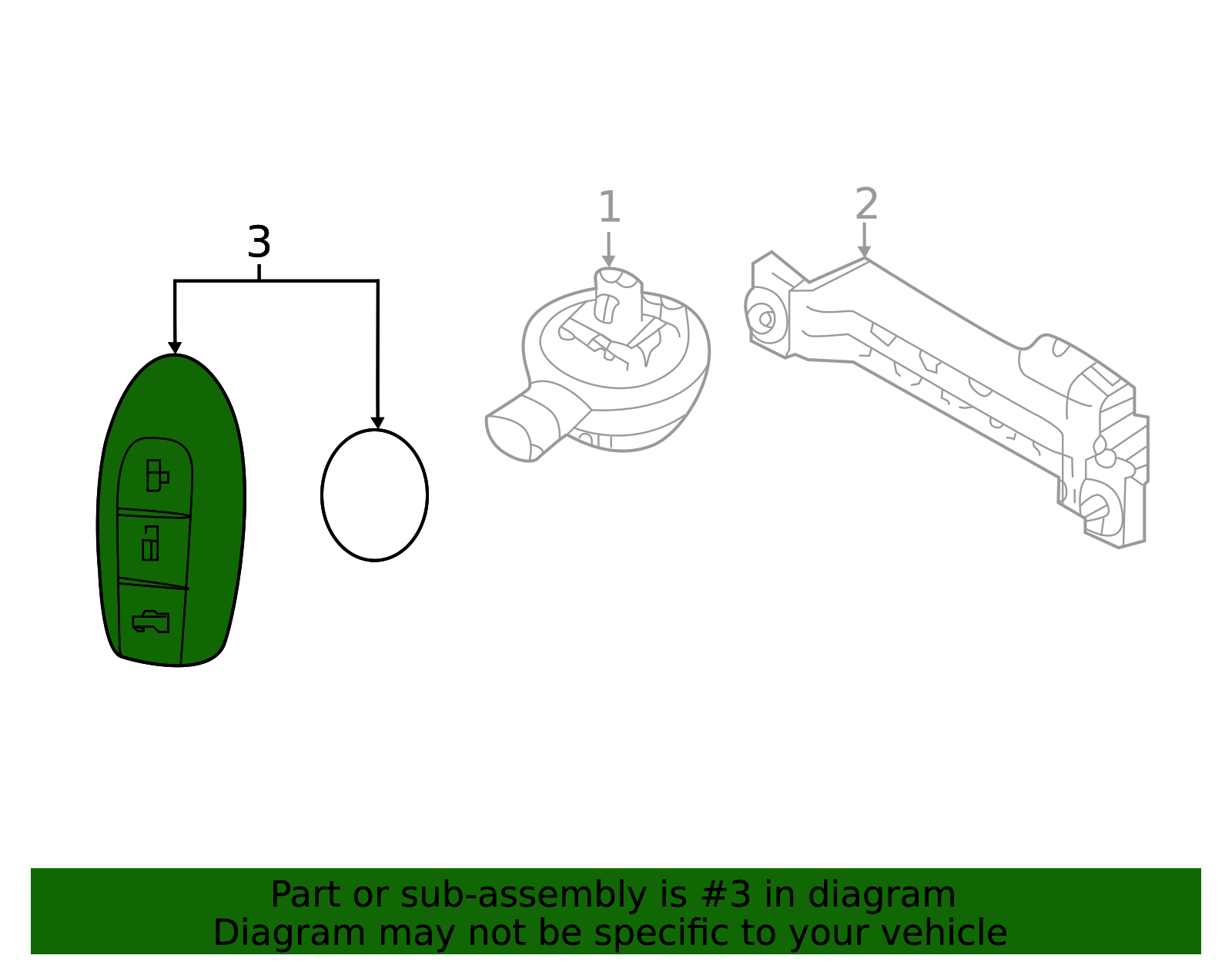 2018-2023 Nissan Keyless Entry Transmitter 285E3-6CA6A | Sullivan ...